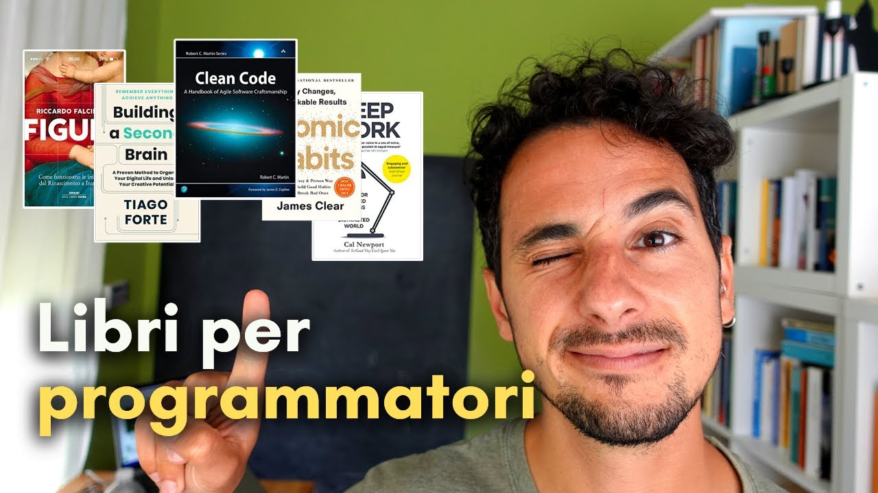 5 LIBRI per diventare PROGRAMMATORI migliori 🚀📚