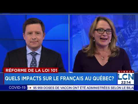 Réforme de la loi 101 – Quels impacts sur le français au Québec ...