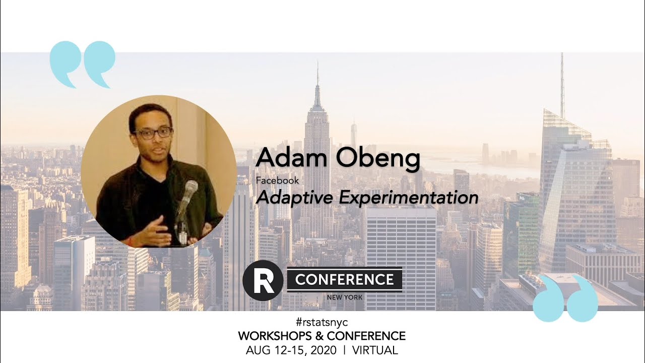 Dr. Adam Obeng - Adaptive Experimentation