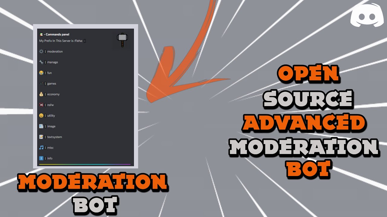 Open Source Advanced Moderation Bot on Replit !