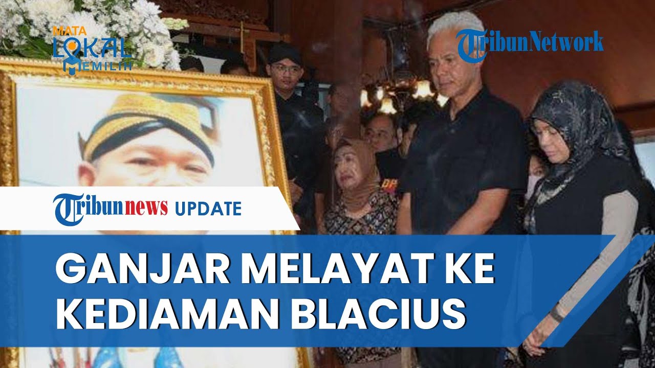 Ganjar Datang ke Rumah Duka Blacius Subono Pemeran Semar di Kampanye ...