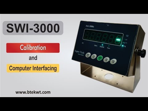 SWI 3000 Calibration & Interfacing