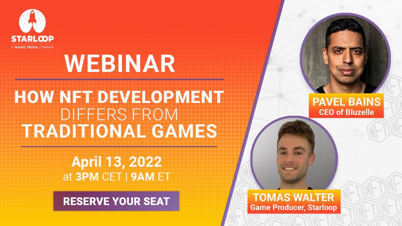 Webinar: How NFT Development Differs from Traditional Games