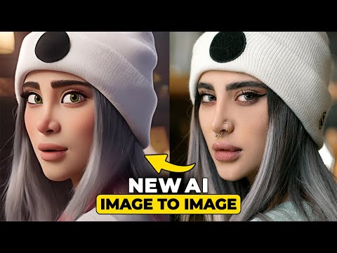 New AI to Convert Your Photos into Anime, Cartoon or 3D Animation Style | Image to Image AI Tutorial