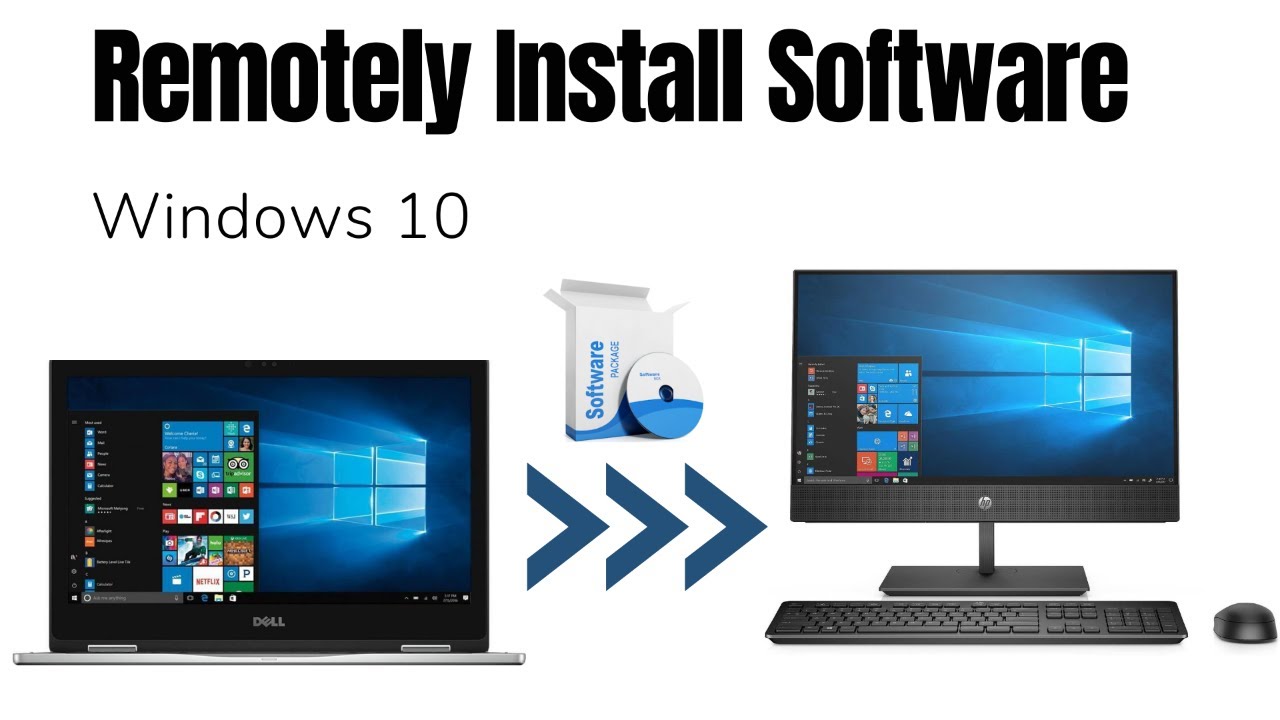 Windows 10/11 How To Install Software Remotely