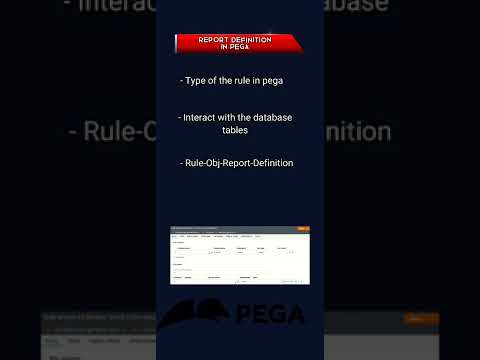 Report Definition in PEGA | 2sourcefort