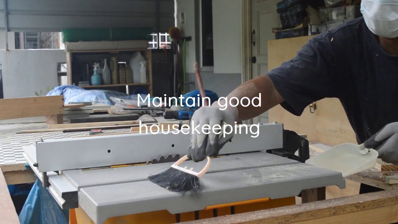 Workplace HIRARC: Woodworking Workshop