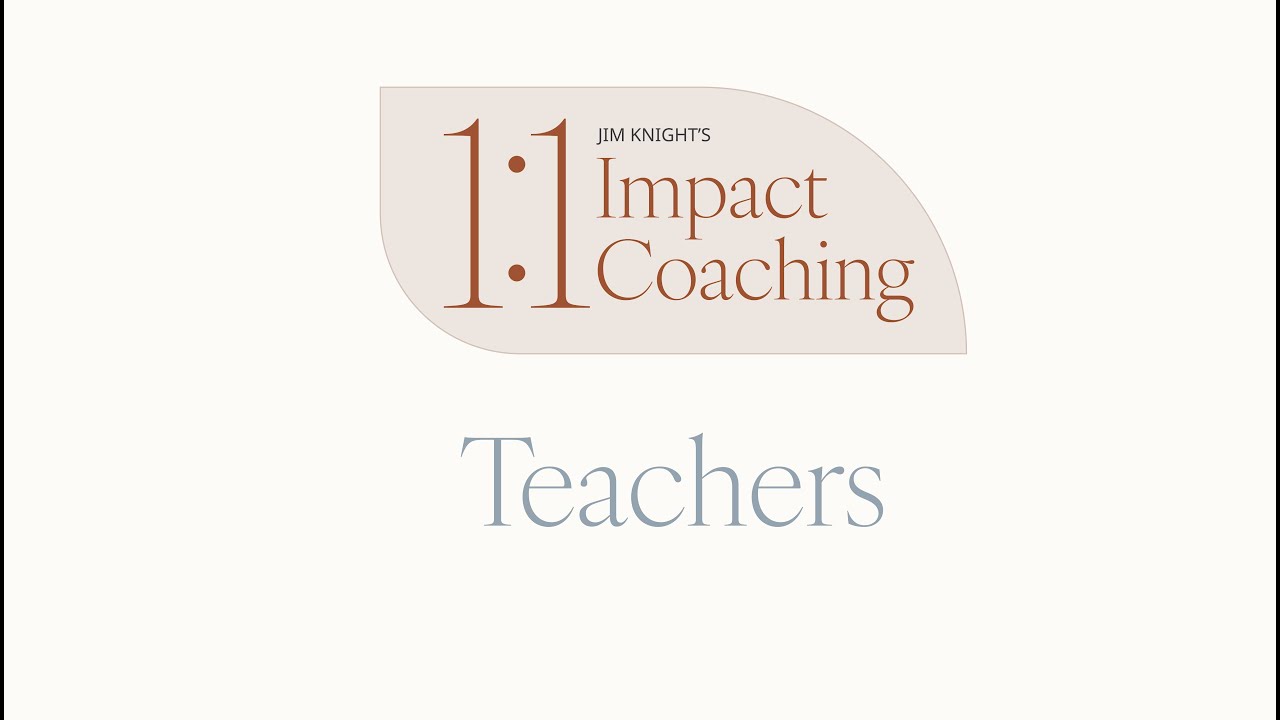1:1 Coaching for Teachers