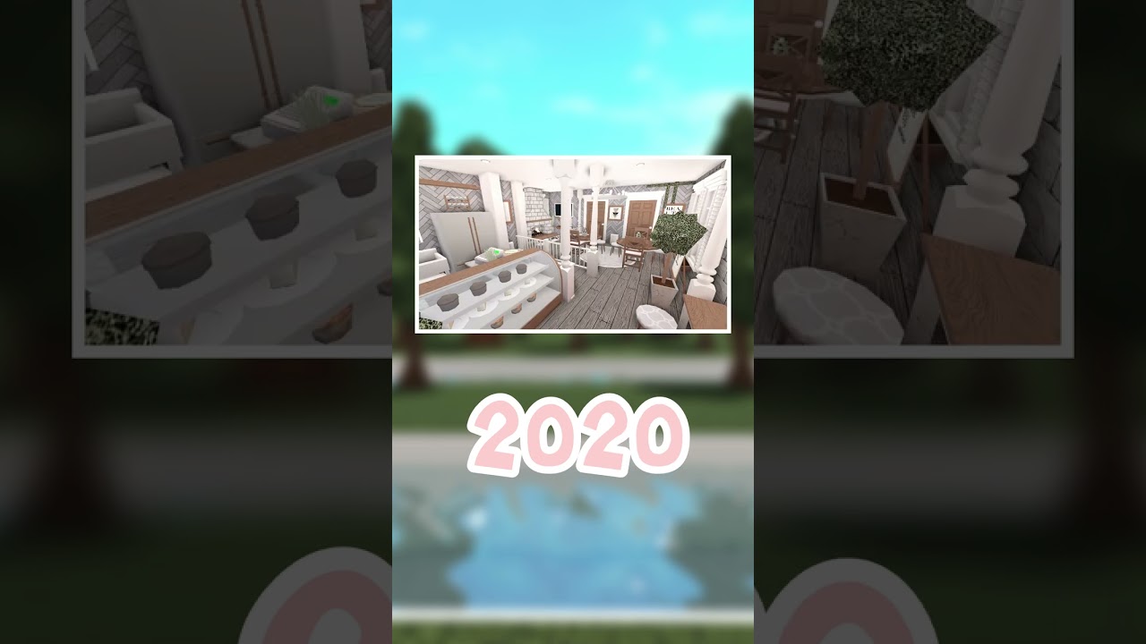 My Bloxburg Building Evolution #roblox #bloxburg #shorts