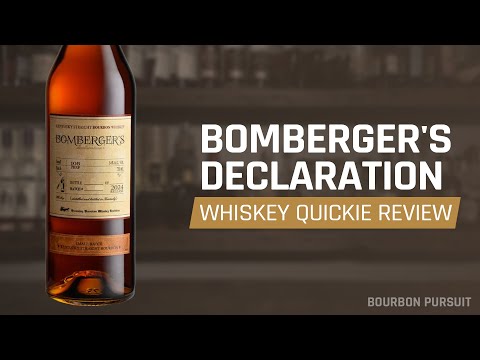 Bomberger's Declaration Bourbon (2024) Review | Whiskey Quickie