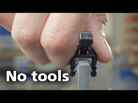 HellermannTyton 156-00007 | Lanière de fixation pour bord de tôle 200 x ...