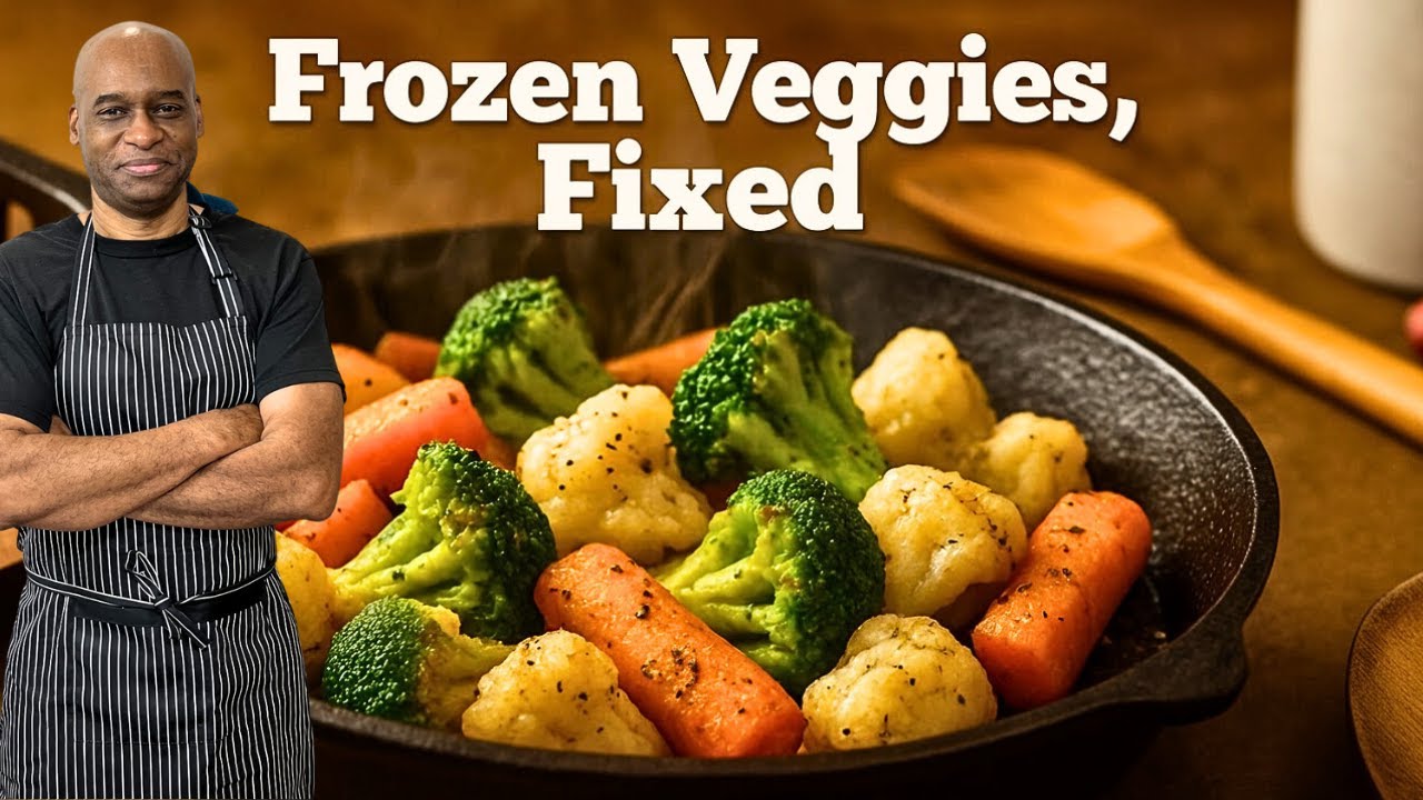 How To Make Frozen Veggies Taste Fresh!