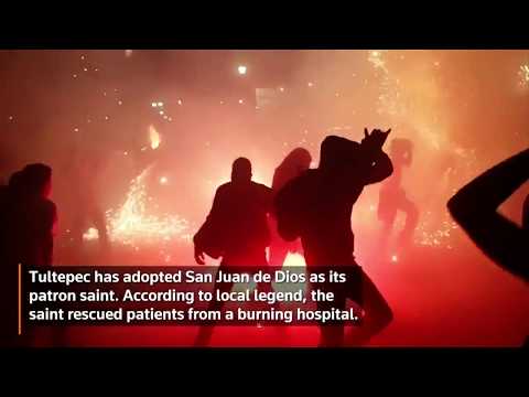 WATCH Mexican town celebrates annual fireworks festival