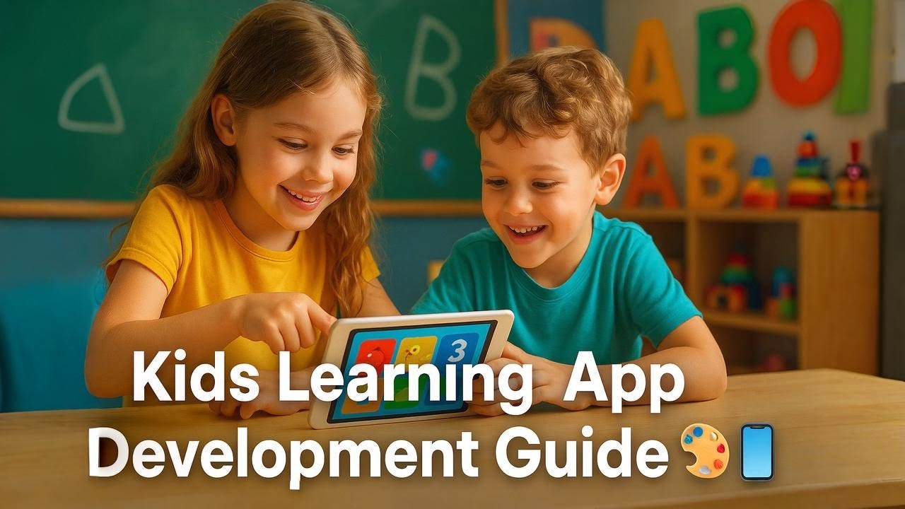 Kids Learning App Development | Build Smart E-Learning & Educational Apps for Kids (Android + iOS)