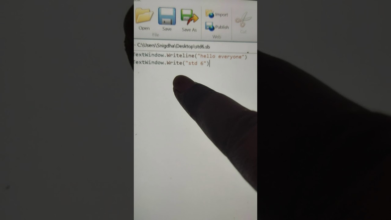 WriteLine( ) and Write( ) functions in Small Basic