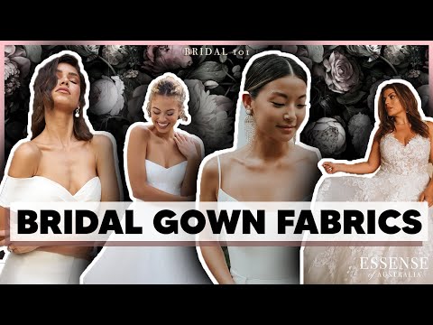 All About Bridal Gown Fabrics: Lace, Tulle, Chiffon and More