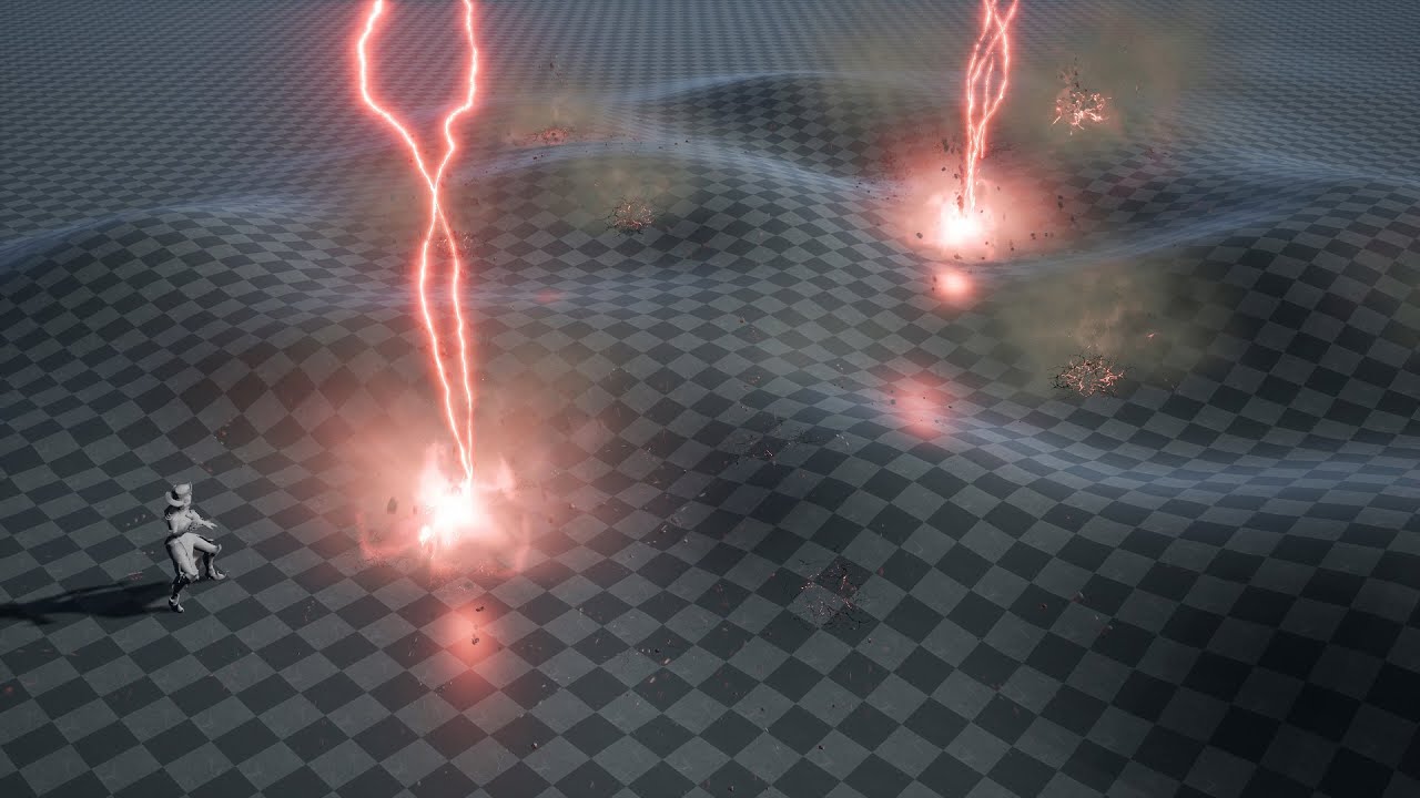 UE | Mixed Magic - Lightning Strike AOE [4K]