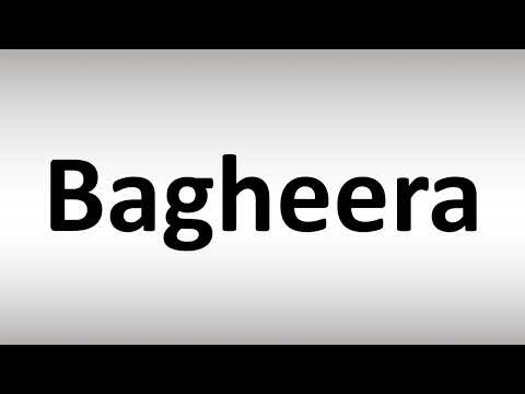 Bagheera Correct Pronunciation