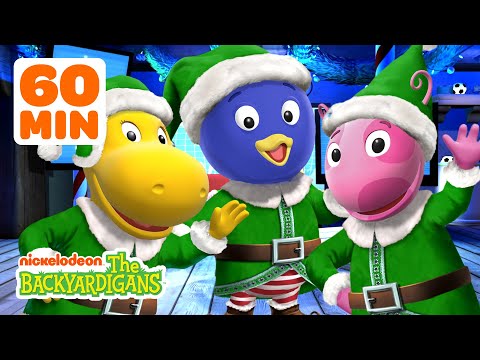 Pablo & Tasha Save Christmas! w/ Uniqua | 1 Hour Compilation | The Backyardigans