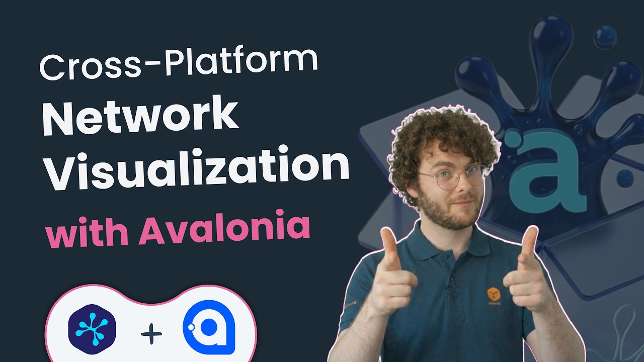 Cross-Platform Network Visualization with Avalonia