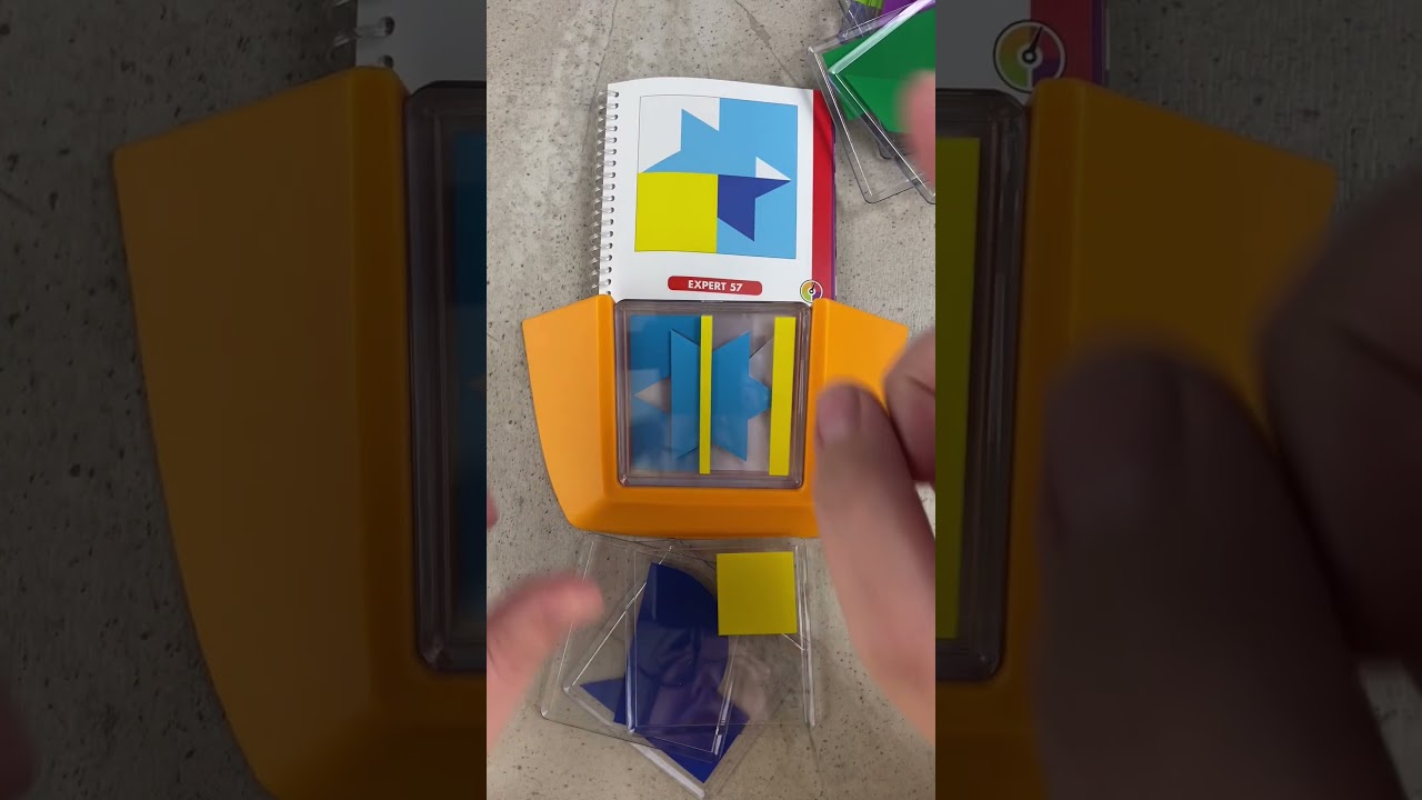 Stack the pieces to complete the Colour Code. #puzzlesolving #puzzles