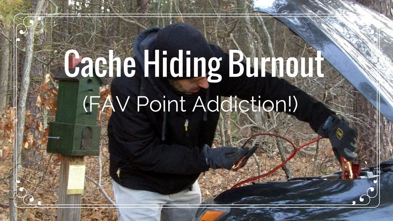 Creative Geocaching Hide Burnout (Favorite Point Addiction)