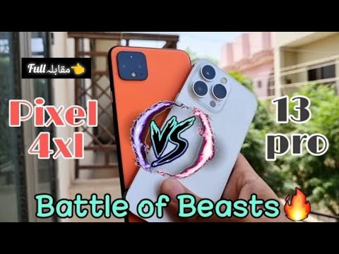 iphone 13 pro vs google pixel 4 gaming test