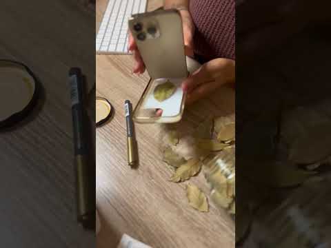 💫using bay leaf to attack money!