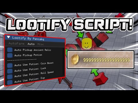 [NEW] Lootify Script Gui / Hack (INFINITE COINS, GODMODE, INSTANT KILL, AND MORE) *NO KEY*