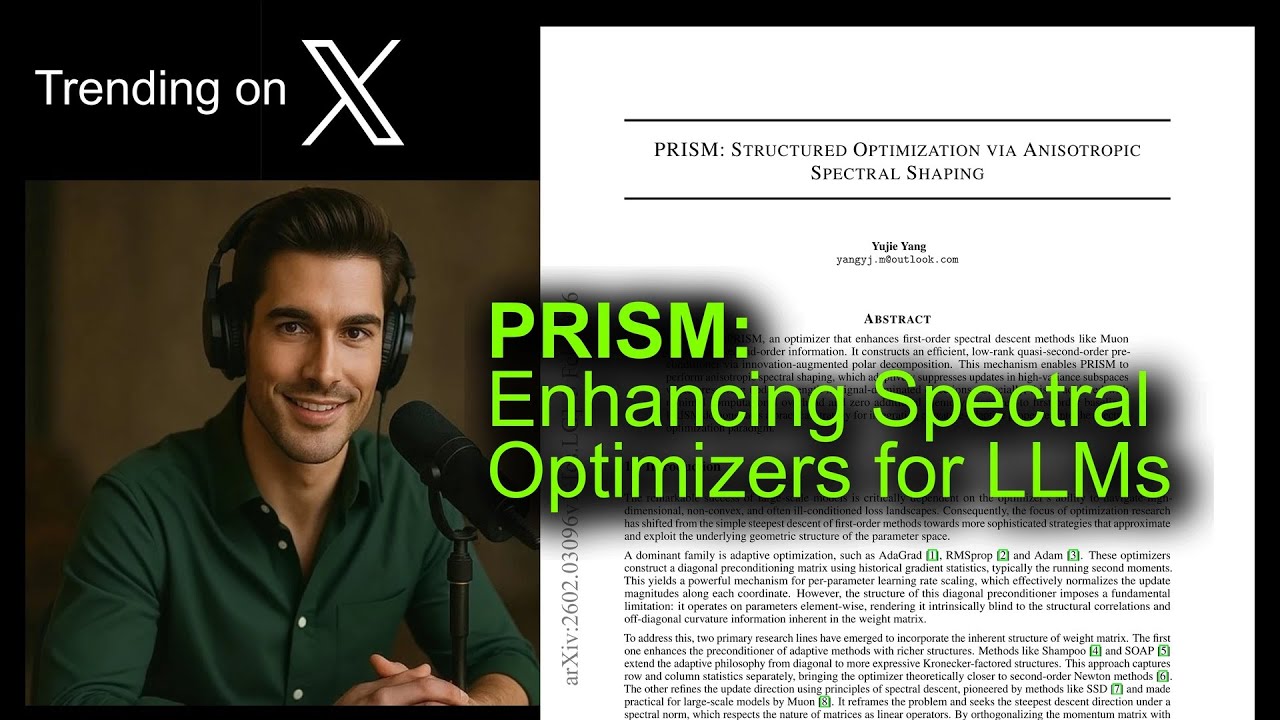 PRISM: Enhancing Spectral Optimizers for LLMs