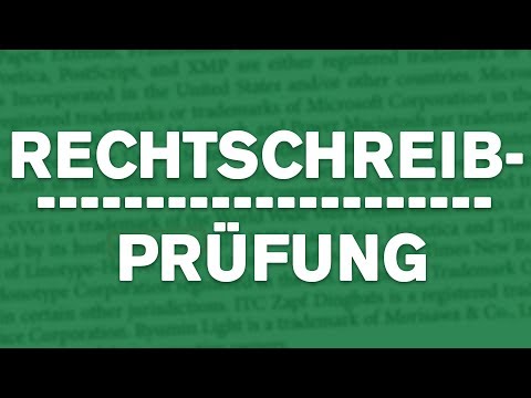 Rechtschreibprüfung online & kostenlos (Tutorial) Texte kontrollieren und verbessern