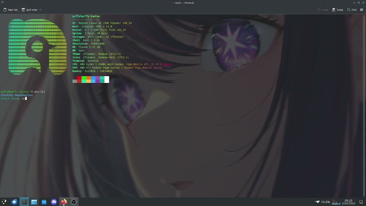 how linux users watch anime (reupload)
