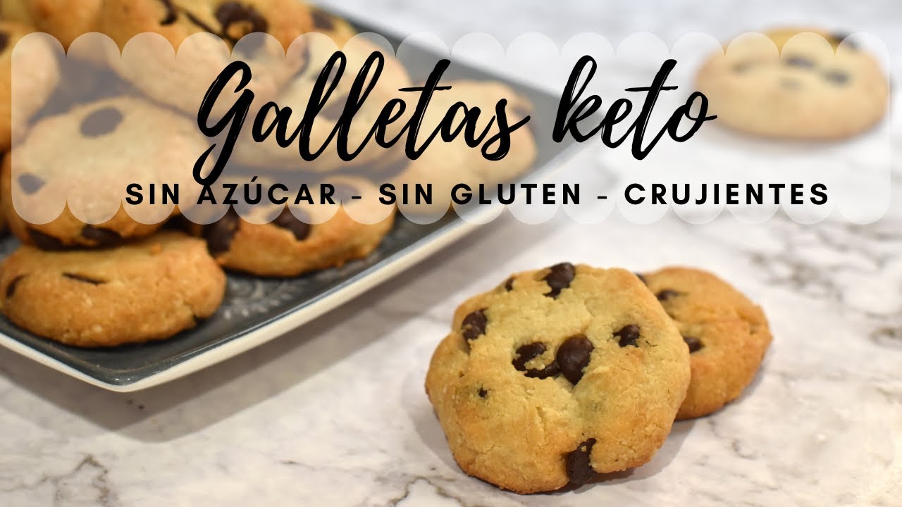 Receta de galletas keto sin azúcar | Cocina