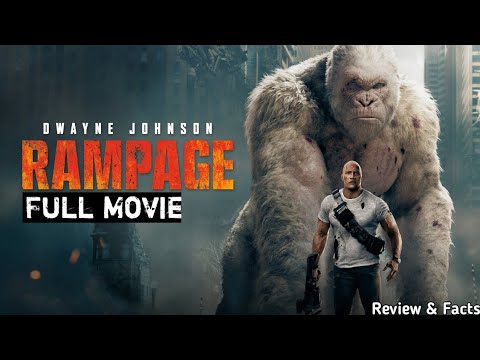 RAMPAGE Full Movie | The Rock vs Giant Monsters! (2018) Action Packed Sci-Fi Adventure review & fact