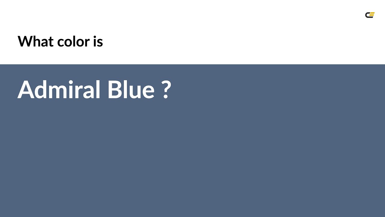 Admiral Blue color #50647f hex color - Blue color - Warm color 50647f