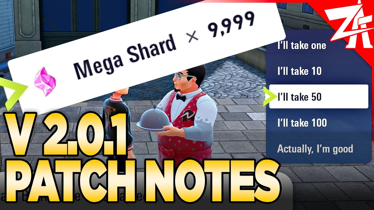 V2.0.1 FINALLY Fixed THIS! Pokemon Legends Z-A