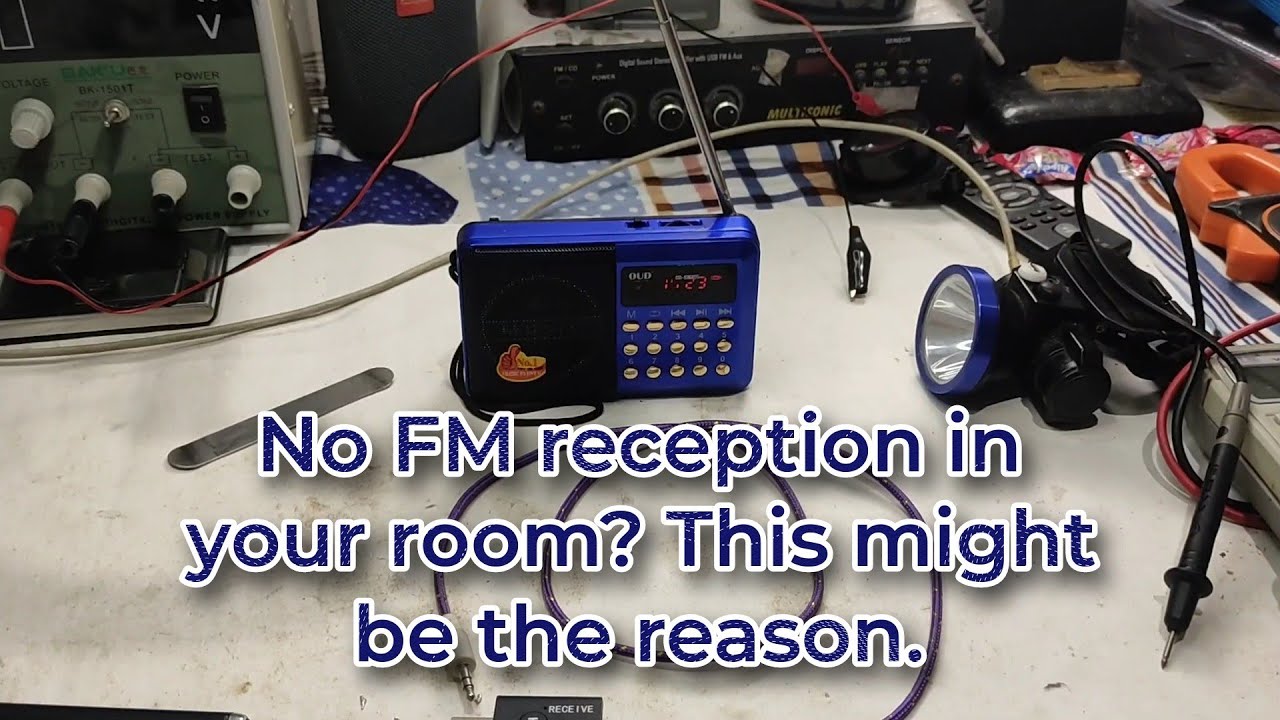 IE186: Check this if you are not getting FM radio in your room.
