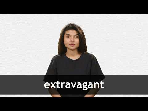 EXTRAVAGANT - Definition & Translations | Collins English Dictionary