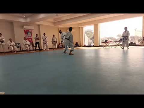 JKA black belt 3 Dan test fights