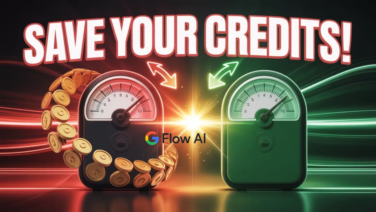 Stop Wasting Credits in Google Flow AI | Step by Step Beginner Tutorial