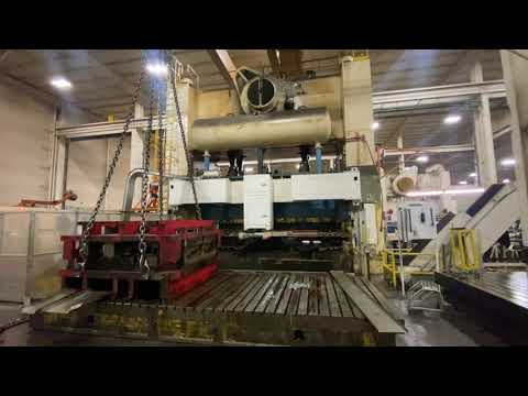 1250 TON RAVNE 2DE-1250-240-96 SSDC STAMPING PRESS LINE W/ WAYNE TRAIL TRANSFER