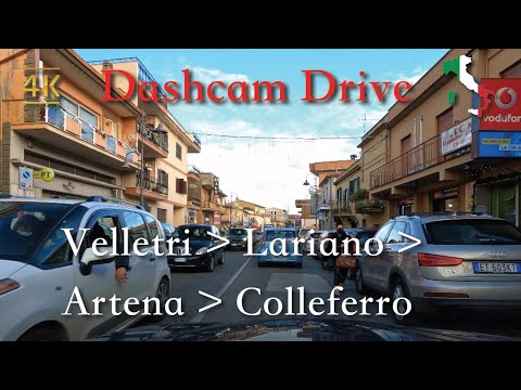 Scenic Drive, Italy [Velletri ⩾ Colleferro] February 2021 | 10:00 | ⛅