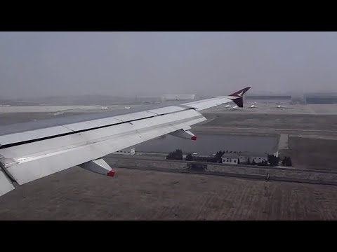 HARD LANDING at Shanghai Pudong Airport | Cathay Dragon A320
