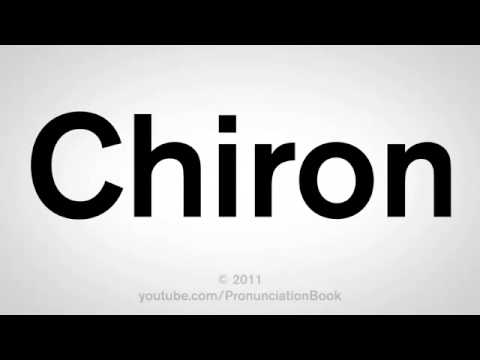 How To Pronounce Chiron