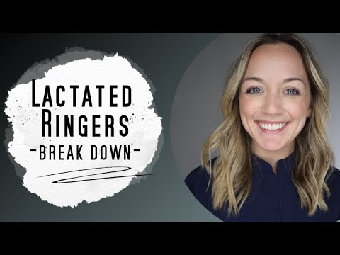 Lactated Ringers Solution Explained | IV therapy |