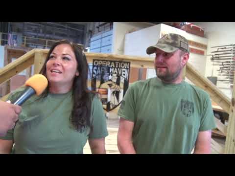 Carpentry Students Support Operation Safe Haven 2021