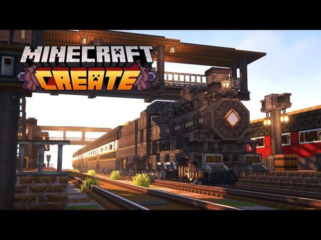 How to make a steam train in MINECRAFT🧑 Descubra as emoções do jogo com ...