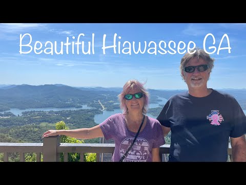 Hiawassee the Most beautiful joined lakes in Georgia, and southeastern United States