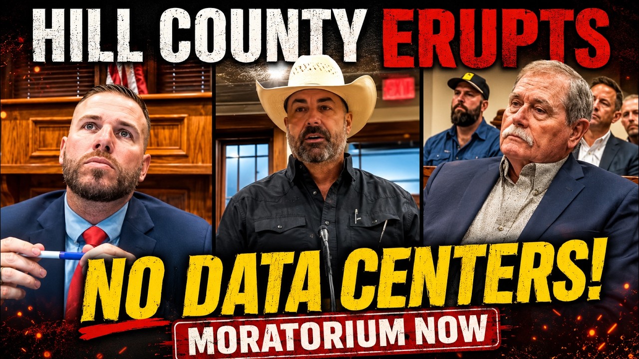 Hill County Citizens ERUPT Against Data Centers: “We Demand a Moratorium!”