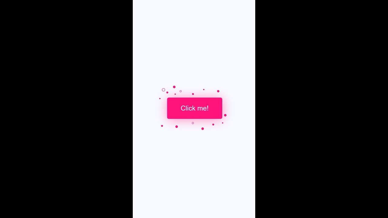 Button CSS with Bubble Effect